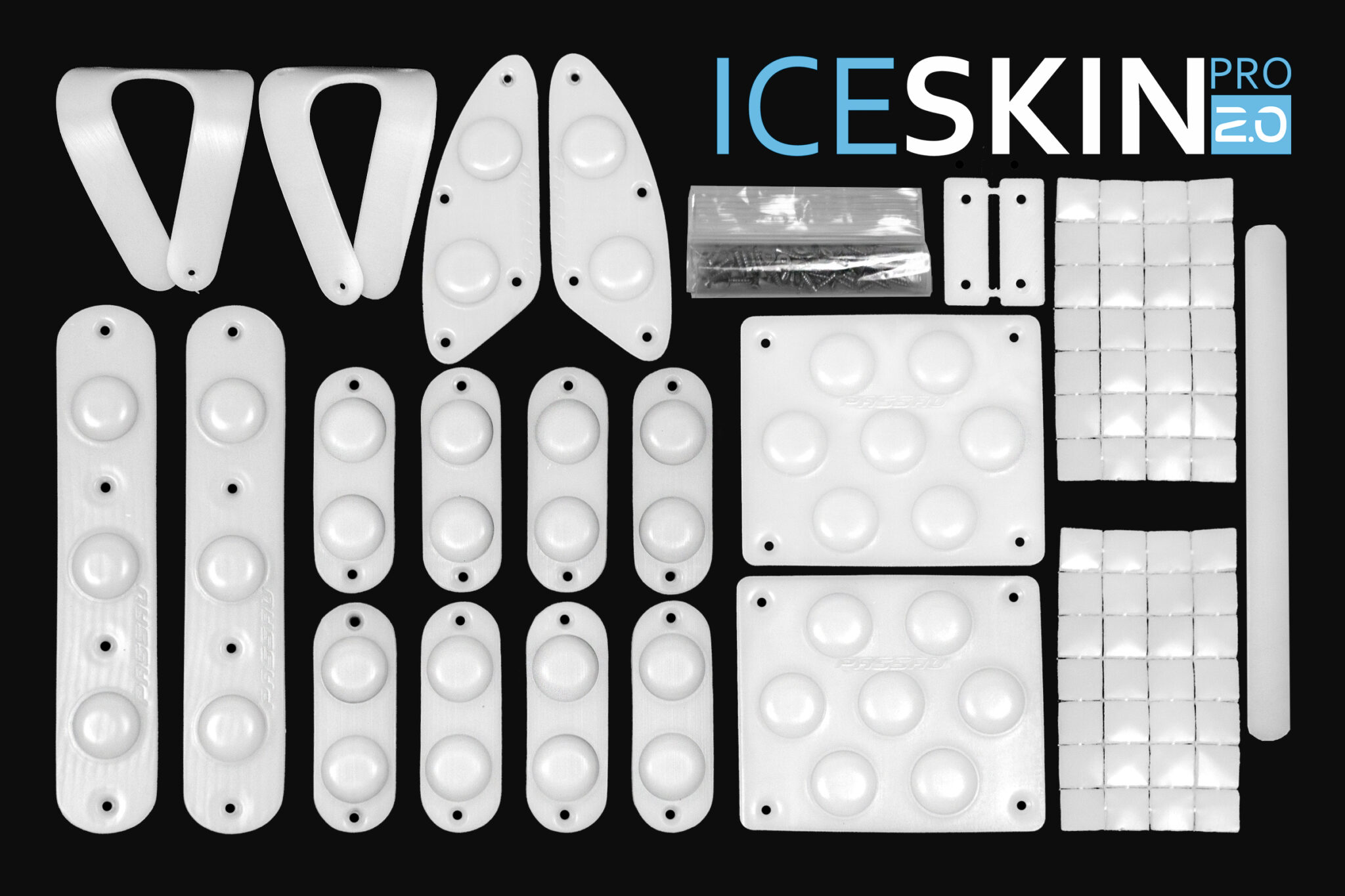 Nouveau Kit de "sliders" à bulles universel PRO ICESKIN 2.0 - Passau