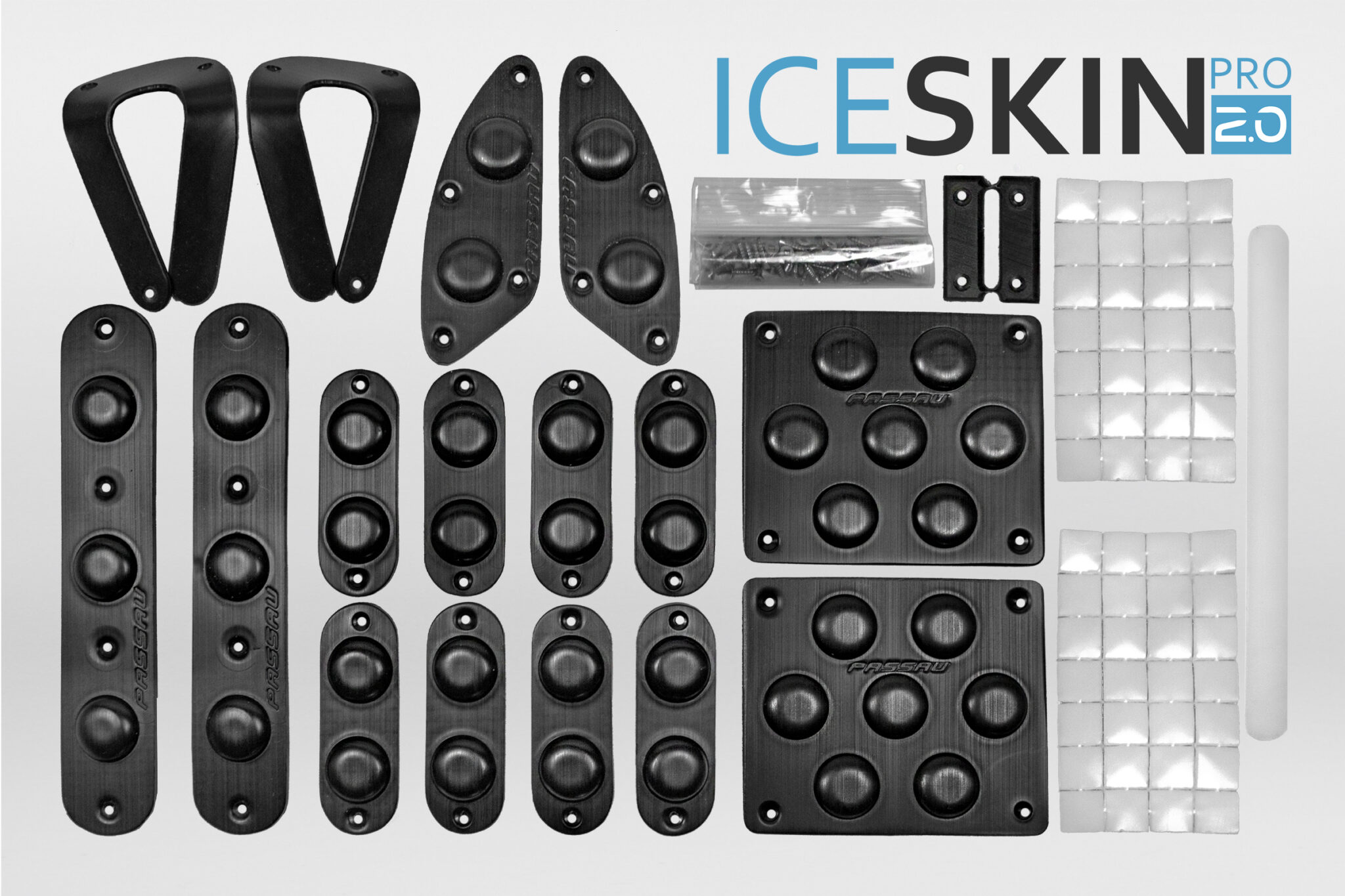 Nouveau Kit de "sliders" à bulles universel PRO ICESKIN 2.0 - Passau